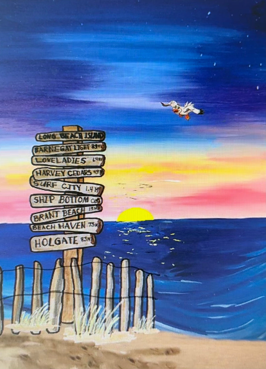 Puzzle with LBI Sign Post – Song of the Sea